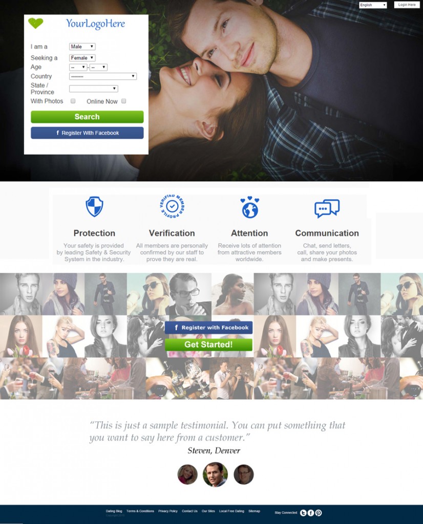 Premium Dating Template